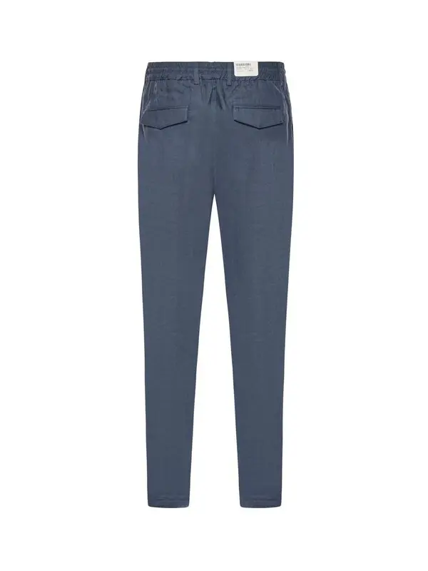 Eleventy Slim Drawstring Pants - Blue