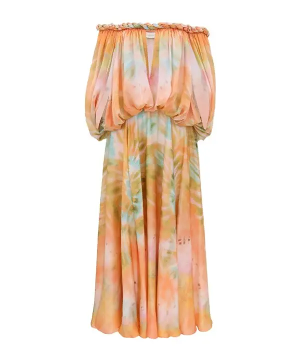 Zimmermann Luna Twist Billow Gown
