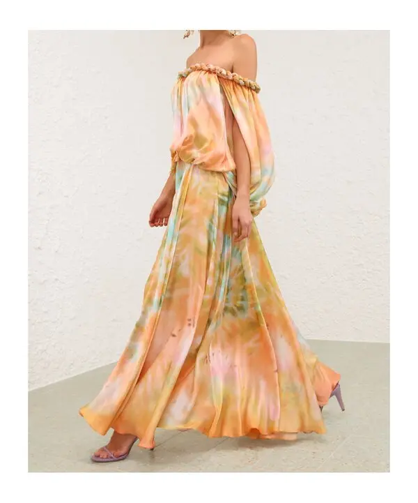 Zimmermann Luna Twist Billow Gown