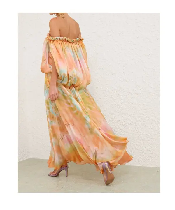 Zimmermann Luna Twist Billow Gown