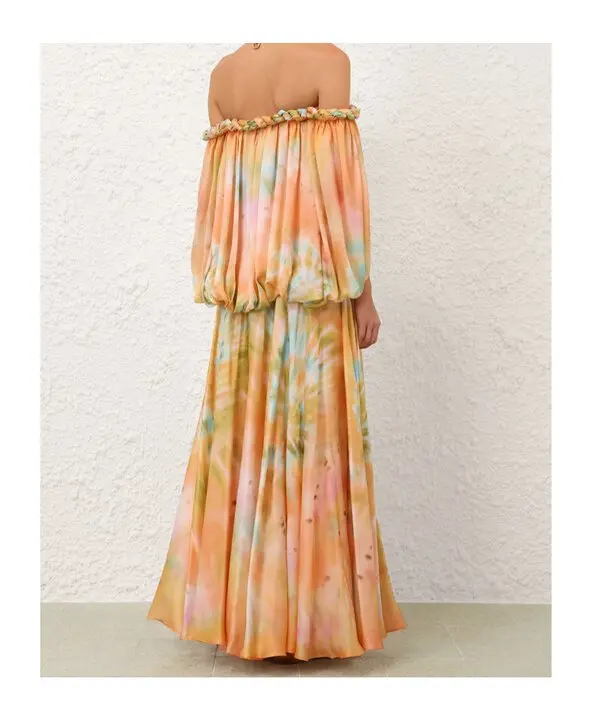 Zimmermann Luna Twist Billow Gown
