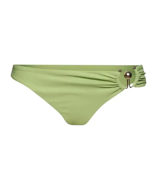 Christopher Esber Orbit Side Ruched High Briefs - Green