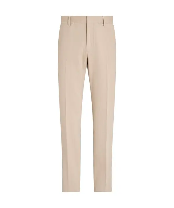 Zegna Straight-leg Trousers - Light Brown
