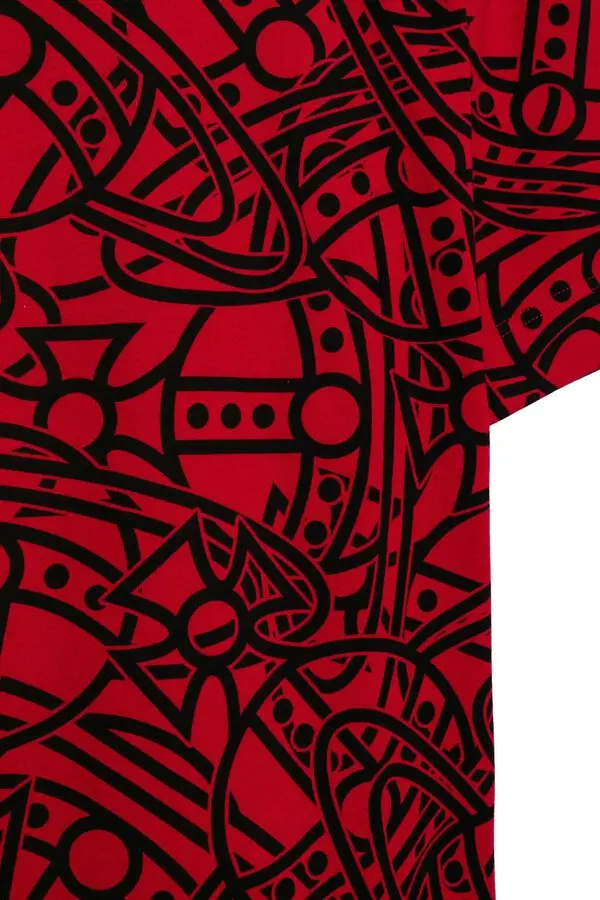 VIVIENNE WESTWOOD Orb Print Short Sleeve T-shirt