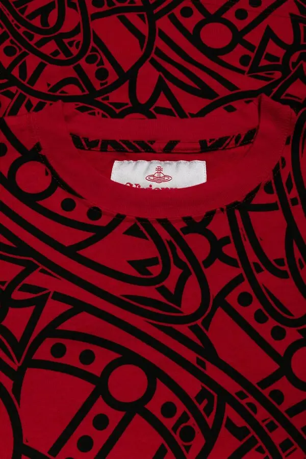 VIVIENNE WESTWOOD Orb Print Short Sleeve T-shirt