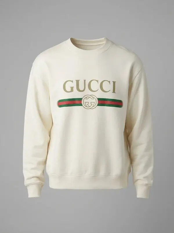 Gucci Logo Printed Crewneck Sweatshirt