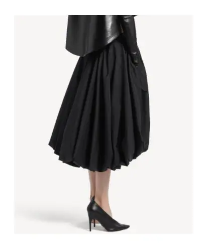 Balenciaga Balloon Pleated Shorts - Black