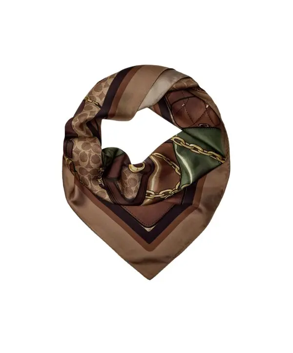COACH Printed Silk Scarf