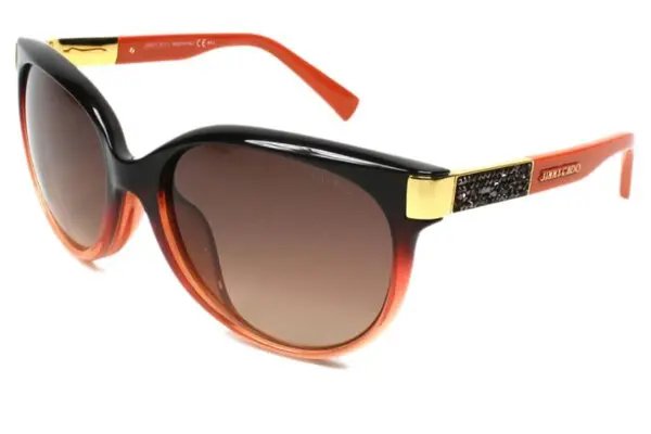 JIMMY CHOO Cat Eye Sunglasses With Gradient Lenses