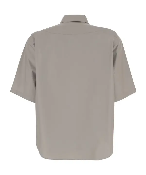 Balenciaga Logo Printed Short-sleeved Shirt