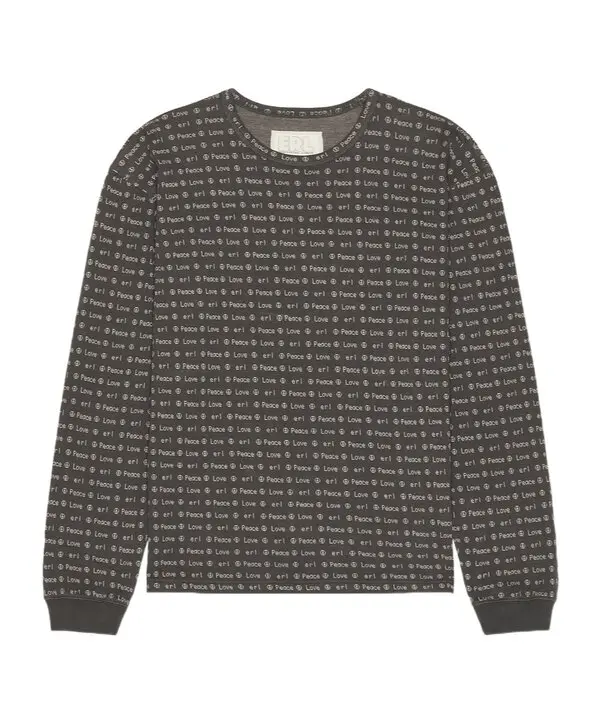 ERL Jacquard Logo Knitted Top