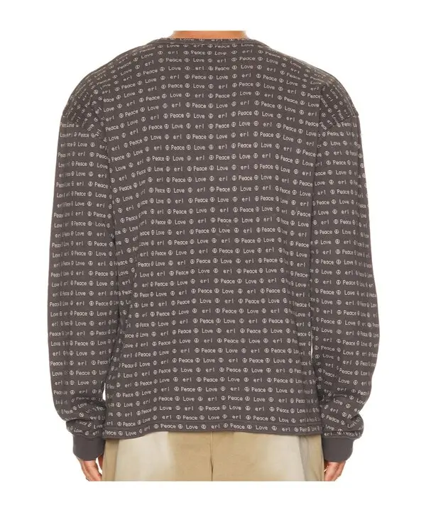 ERL Jacquard Logo Knitted Top