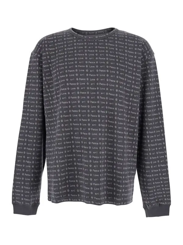 ERL Jacquard Logo Knitted Top