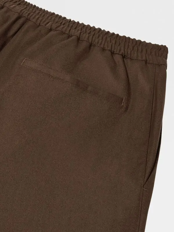 Zegna Pleated Wool-blend Trousers
