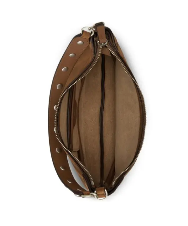 Polo Ralph Lauren Suede Shoulder Bag With Stud Detailing