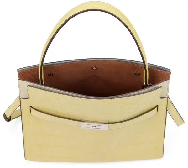 Tory Burch Lee Radziwill Top Handle Tote Bag