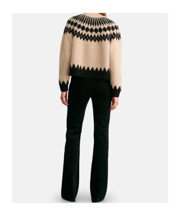 NILI LOTAN Alena Fair Isle Alpaca-blend Sweater