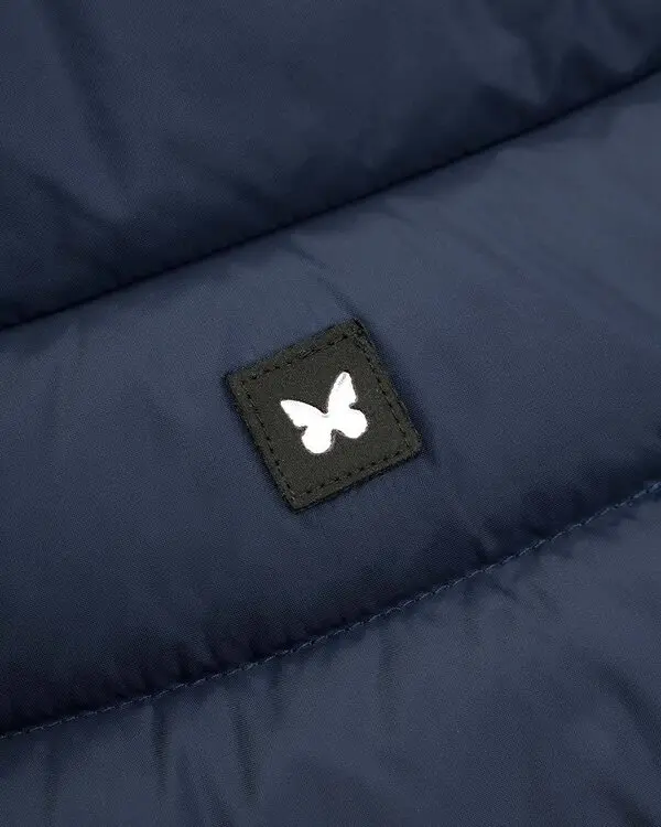 Max Mara Quilted Down Jacket - Blue