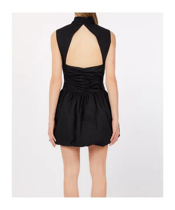 Liu Jo Sleeveless V-neck Cut-out Detail Mini Dress