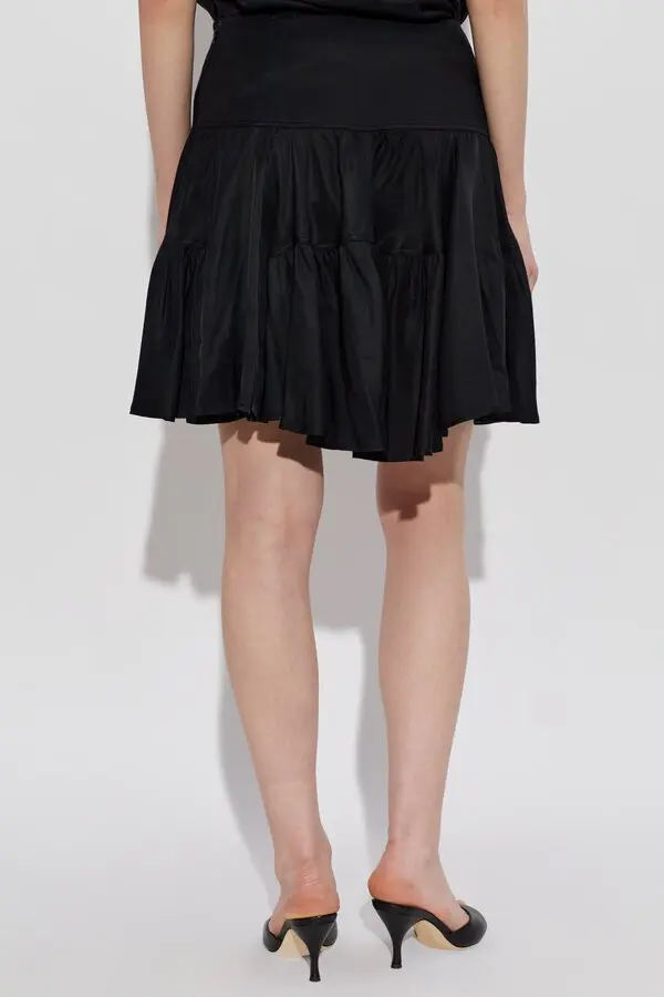 IRO PARIS Pleated Midi Skirt