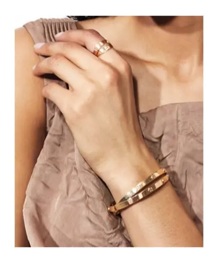 Tory Burch Icon Double Ring - Yellow