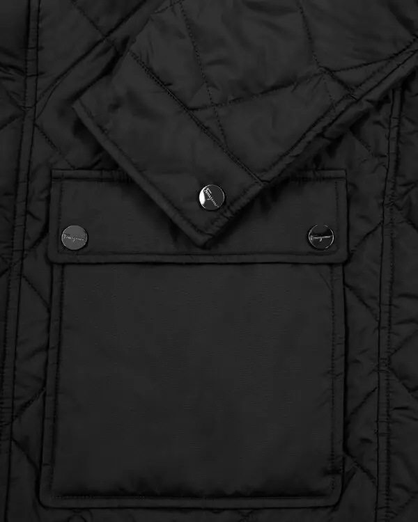 FERRAGAMO Quilted Cotton Jacket