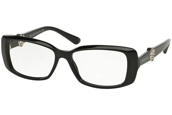 BVLGARI Square Frame Eyeglasses
