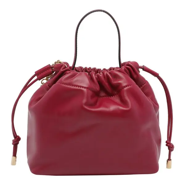 Chloé Mini Logo-detail Shoulder Bag - Red
