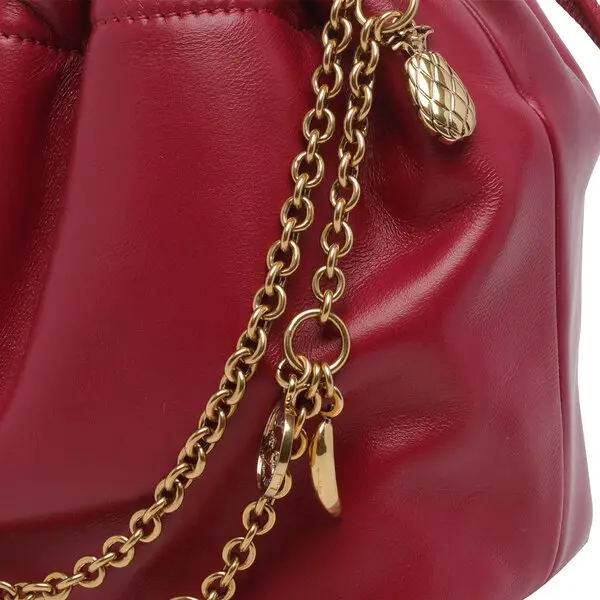Chloé Mini Logo-detail Shoulder Bag - Red
