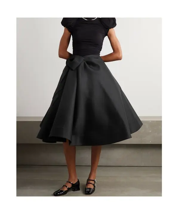 SHUSHU/TONG Bow Midi Skirt