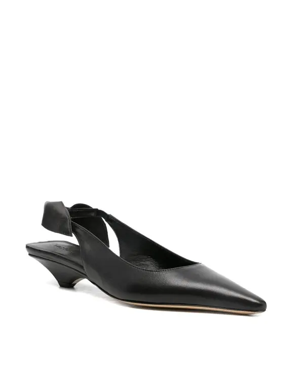 VIC MATIE Pointed Toe Bow Pumps