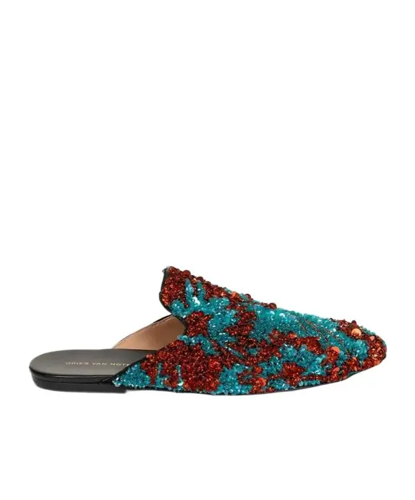 Dries Van Noten Embellished Slippers