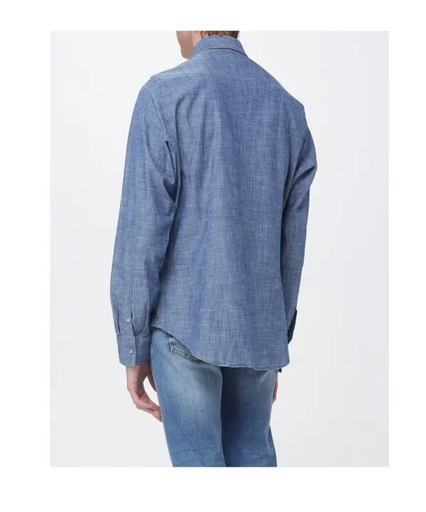 Eleventy Western-style Press-stud Shirt