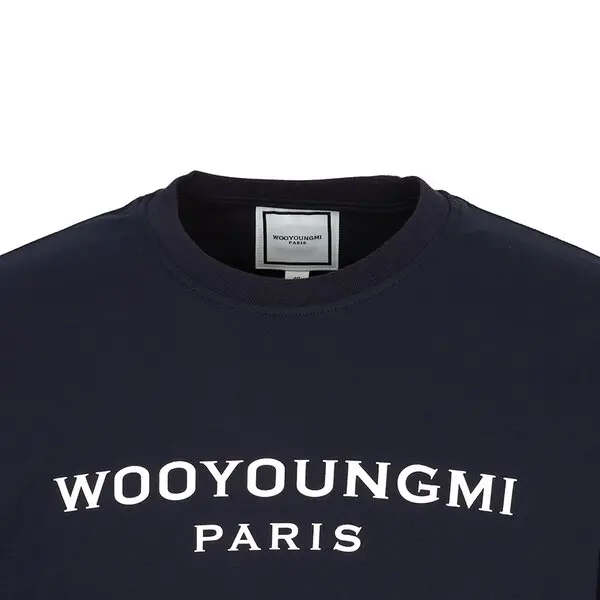 WOOYOUNGMI Logo Crew Neck T-shirt