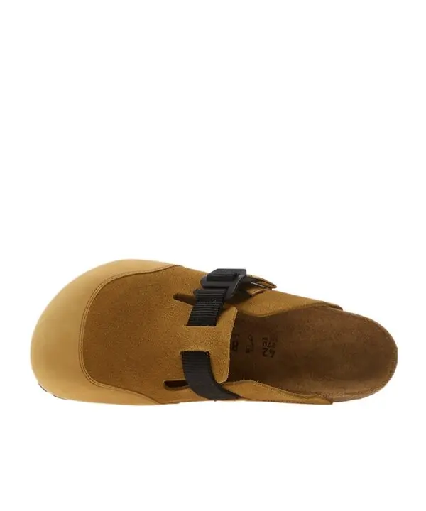 BIRKENSTOCK Boston Nova Suede Clogs