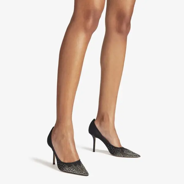 JIMMY CHOO Love 85 Stiletto Heels - Brown