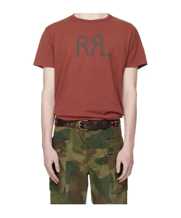 Ralph Lauren Ranch Logo Crew Neck T-shirt - Red Snapper