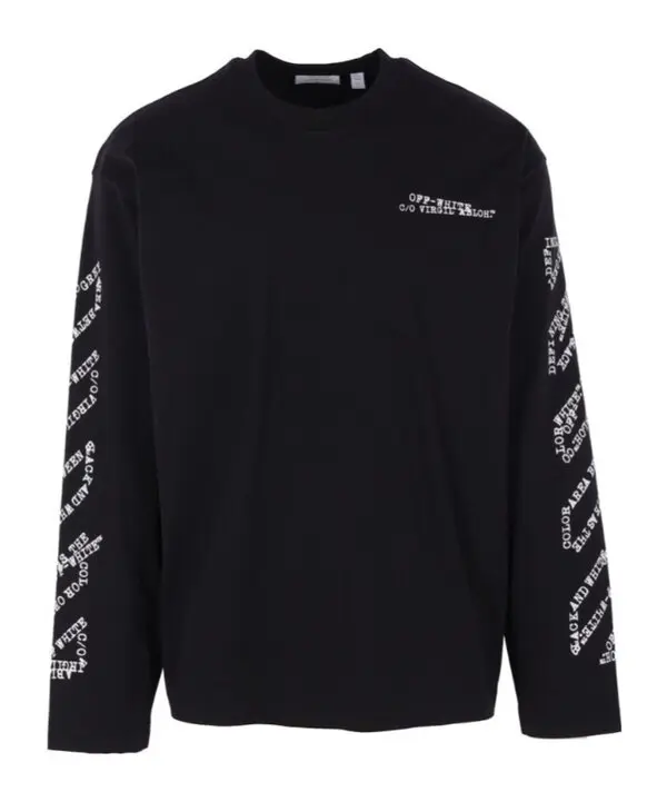 Off-White Crewneck Long-sleeved T-shirt