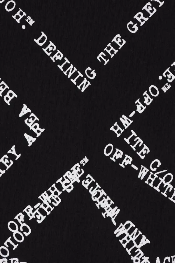 Off-White Crewneck Long-sleeved T-shirt
