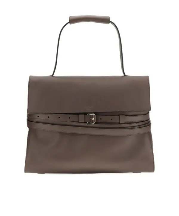 Moschino Flap Shoulder Bag - Brown