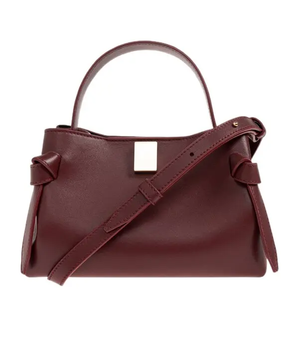 Yuzefi Mini Gyoza Leather Tote Bag