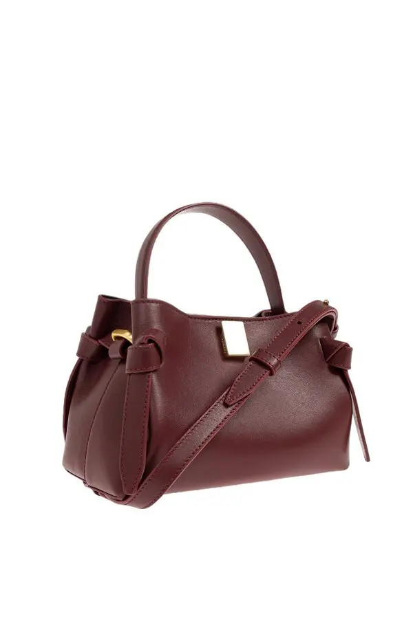 Yuzefi Mini Gyoza Leather Tote Bag