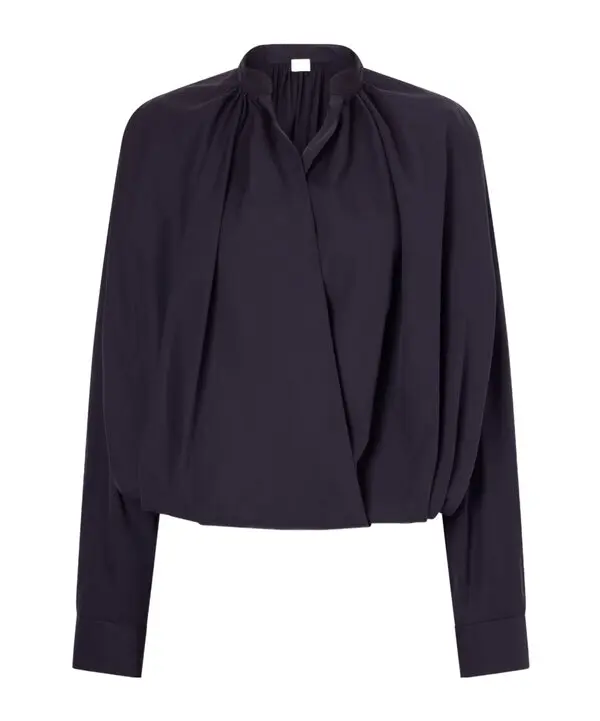 Dries Van Noten Long-sleeved Wrap Shirt