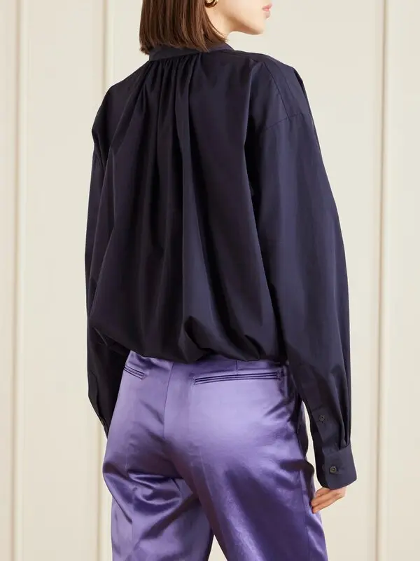 Dries Van Noten Long-sleeved Wrap Shirt