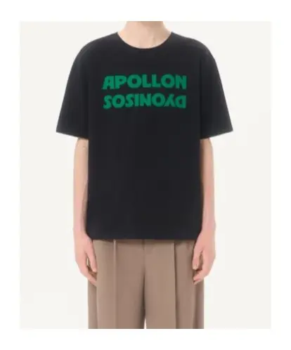 Valentino Garavani Cotton T-shirt With Apollon/dyonisos Print