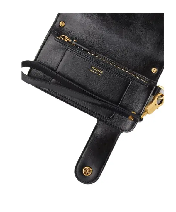 Versace Emblème Long Wallet - Black