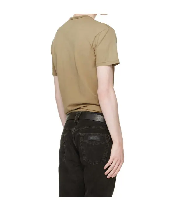 Ralph Lauren Ranch Logo Crew Neck T-shirt - New Tan