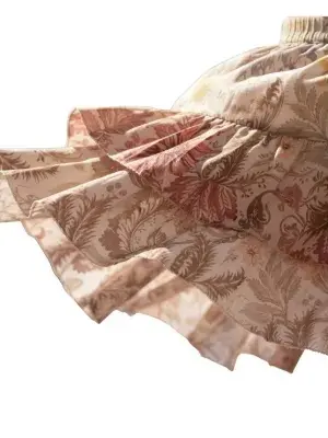 Zimmermann Tiered Floral Skirt