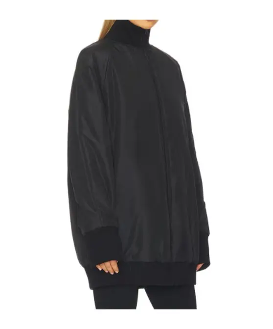 Norma Kamali Oversized Padded Shell Bomber Jacket