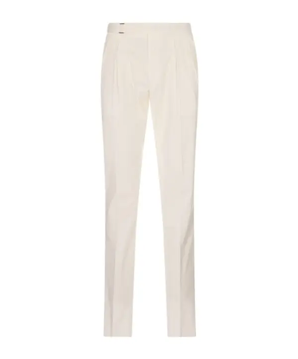 Canali Pleated Tailored Trousers